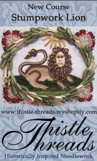 Breath of Spring: Embroidered Thistle – NeedlenThread.com